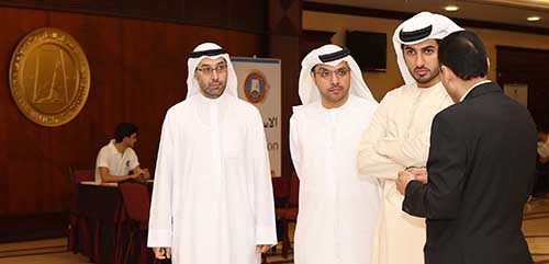 Sheikh Rashid tours & inspects students’ registration at Ajman ...