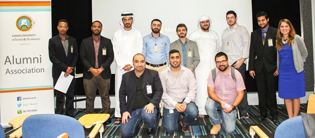 Graduates Visit Microsoft Dubai | Ajman University | Ranked No. 6 in ...
