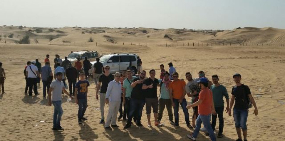 Desert Safari Trip for Ajman University Students | Ajman University ...