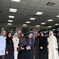 Field visit to the Central Library in Sharjah | College of Humanities ...
