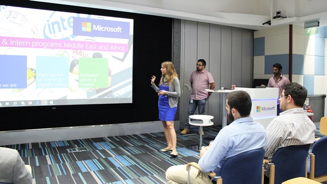 Graduates Visit Microsoft Dubai | Ajman University | Ranked No. 6 in ...